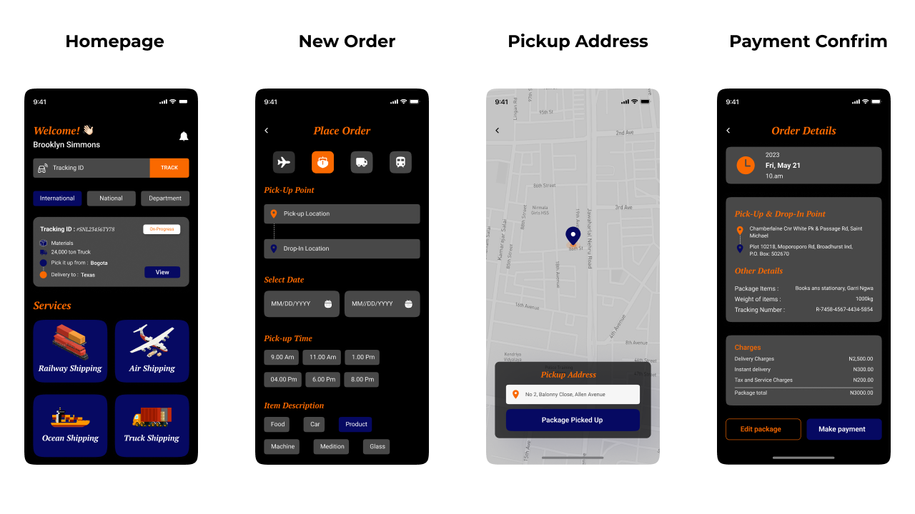Tranz Swift | Logistics Mobile App | React Native Expo Template by codeforge0