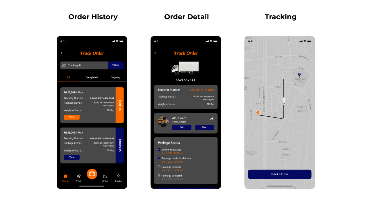 Tranz Swift | Logistics Mobile App | React Native Expo Template by codeforge0