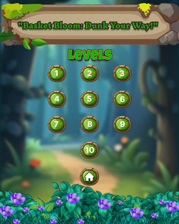 Basket Bloom - HTML5 Mobile Game with Google AdMob Integration by Nimboos_Apps