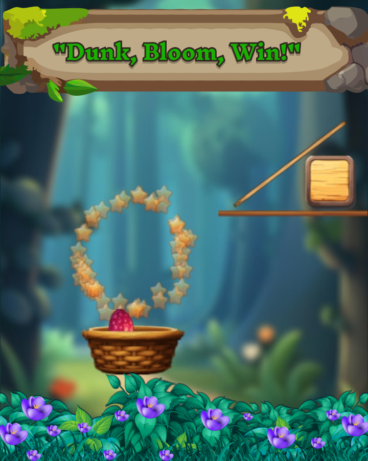 Basket Bloom - HTML5 Mobile Game with Google AdMob Integration by Nimboos_Apps