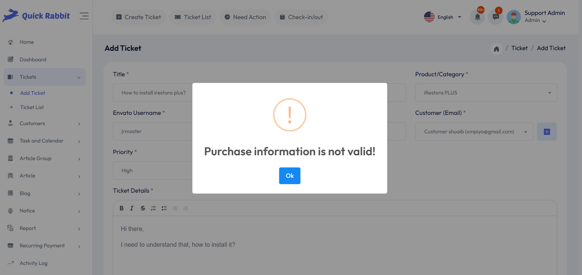 Quick Rabbit - AI Powered Support Ticketing with Knowledgebase and Live ...