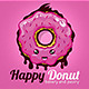 Happy Donut Logo Template, Logo Templates | GraphicRiver