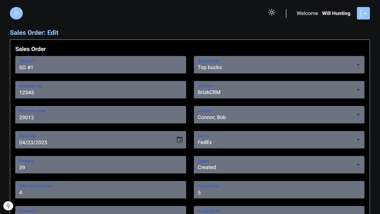BrizkCRM - Customer Relationship Management Web App With Inventory ...