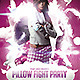 Pillow Fight Party Flyer Template, Print Templates | GraphicRiver