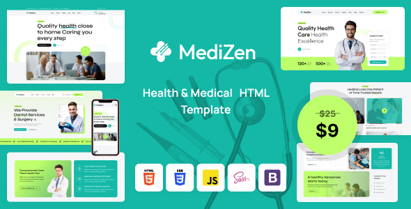 MediZen - Health & Medical HTML Template by Mugli | ThemeForest