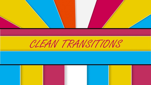 Clean Transitions, Motion Graphics | VideoHive