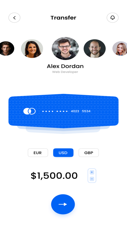 Mobile Banking App | UI Kit | ReactNative | Figma + Sketch + XD FREE | PayBank by FlutterVision