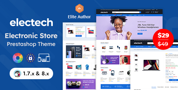 Electech - Electronics Mega Store Prestashop Responsive Theme by codezeel