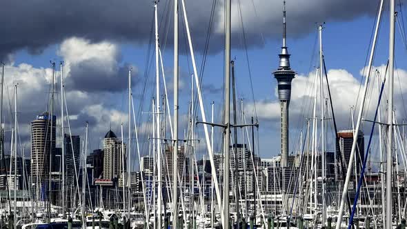 Auckland city of sails, Stock Footage | VideoHive