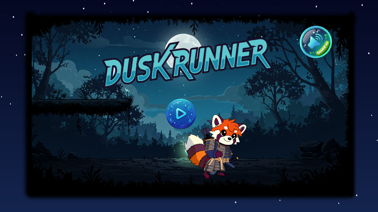 Dusk Runner - Construct 3 Game (HTML5, AdMob, C3P) by freegameassets2d_com