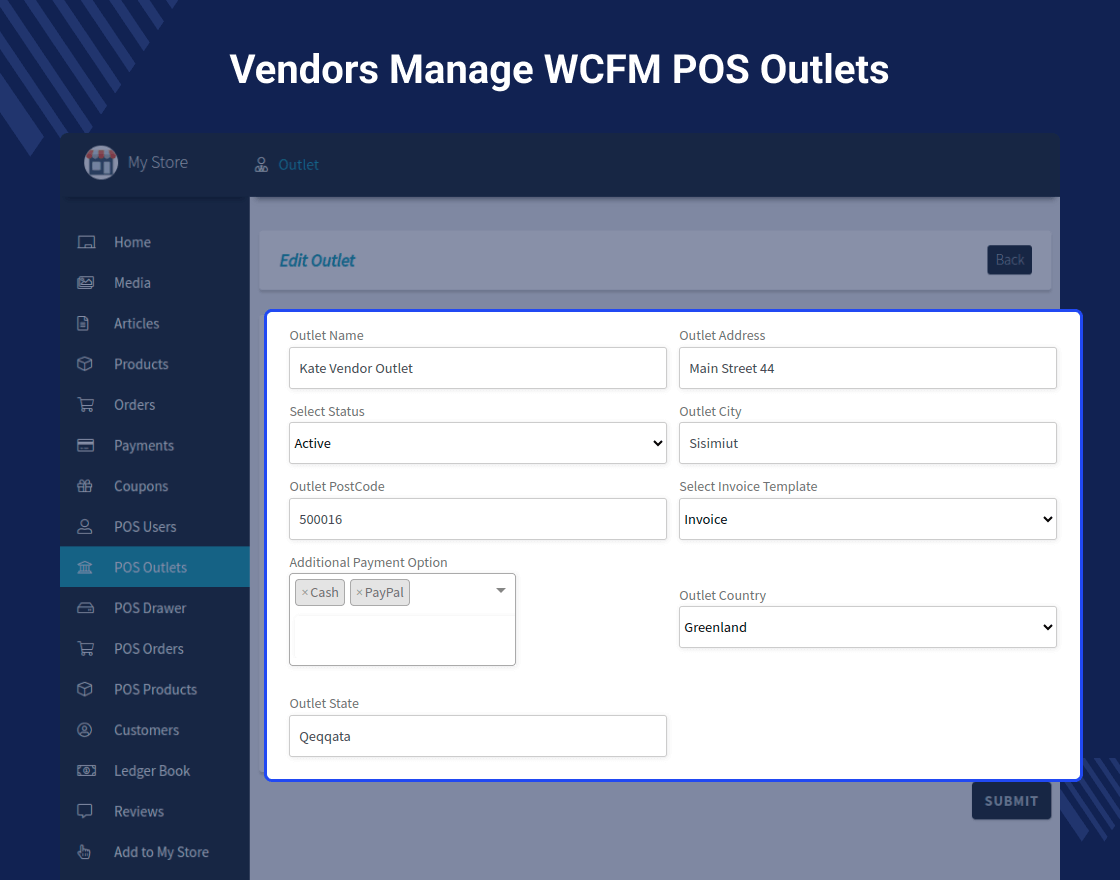 WooCommerce WCFM Marketplace Point of Sale by Webkul | CodeCanyon
