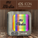 Old Media Application Icon, Icons | GraphicRiver