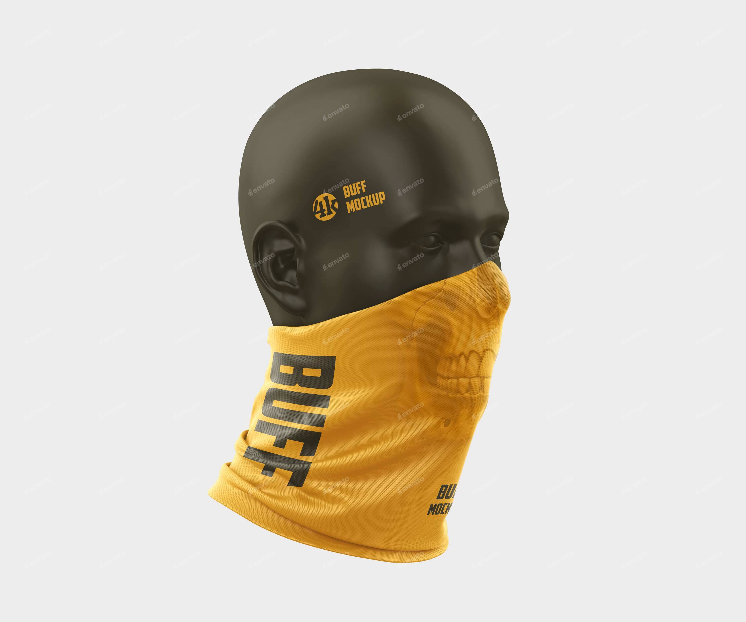 Buff Mockup Set, Graphics | GraphicRiver