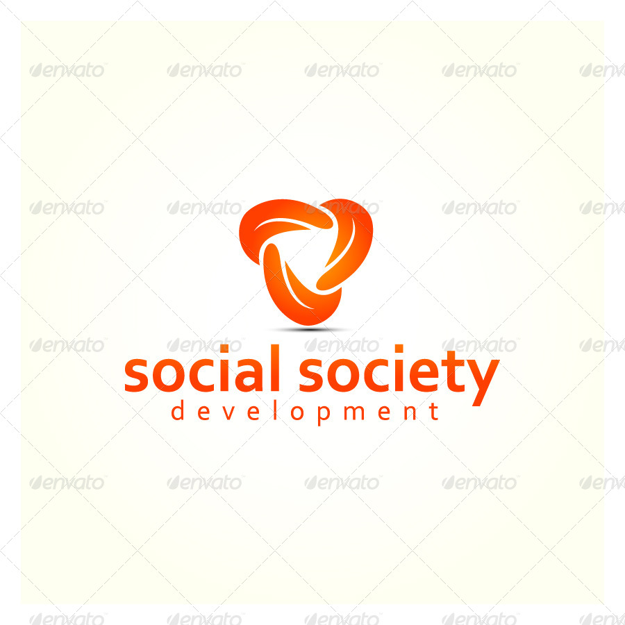 Social Society Development, Logo Templates | GraphicRiver