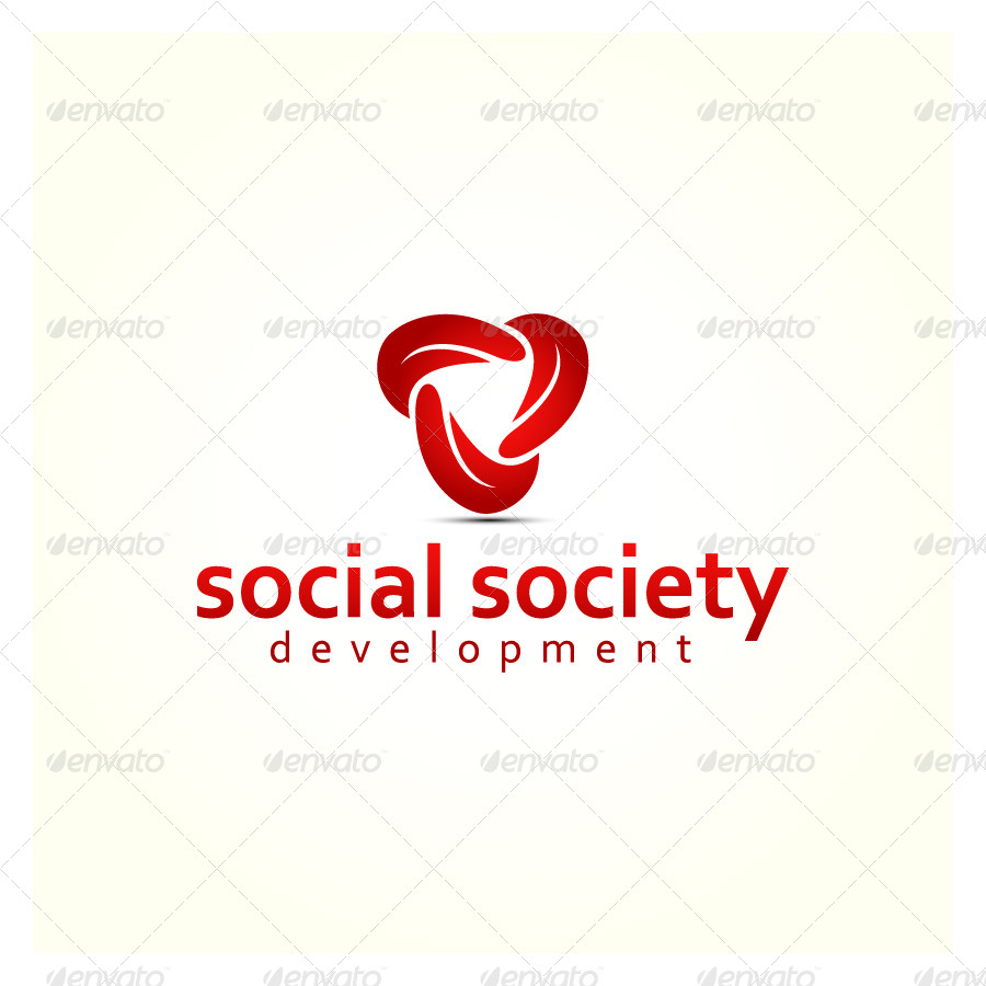 Social Society Development, Logo Templates | GraphicRiver