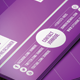 Purple and Red Business Card by alaminmir | GraphicRiver