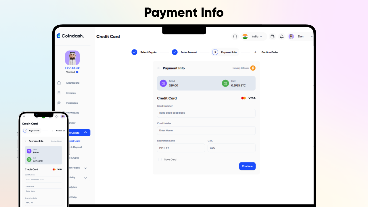Coindash - Crypto Trading Admin Dashboard | Flutter Admin | Bank | FinPay | Finance | Digital ...