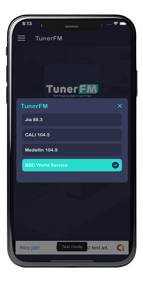 TunerFM - iOS Radio & Live TV App (Multi Frequency) by AndroMOB ...