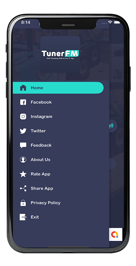TunerFM - iOS Radio & Live TV App (Multi Frequency) by AndroMOB ...