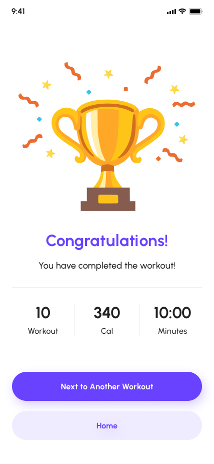 Omofit - Fitness React Native Expo App Ui Kit by lalastudio12 | CodeCanyon