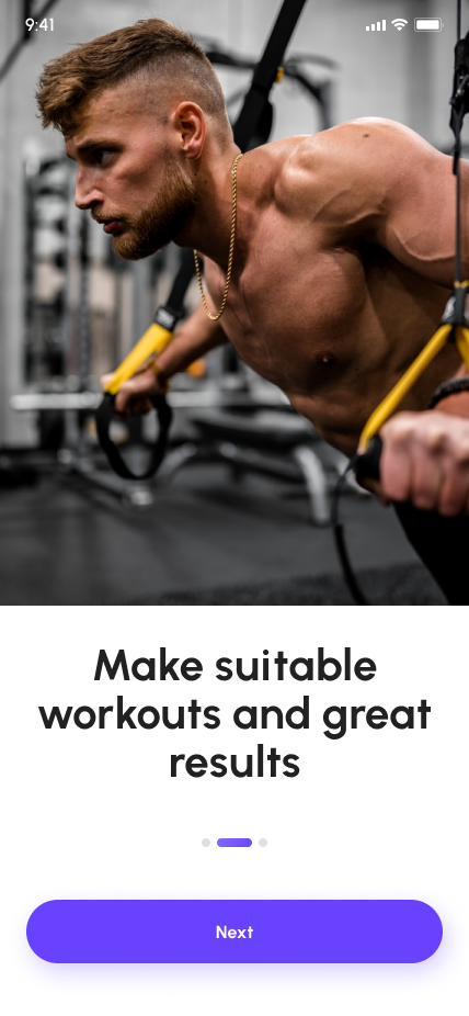 Omofit - Fitness React Native Expo App Ui Kit by lalastudio12 | CodeCanyon