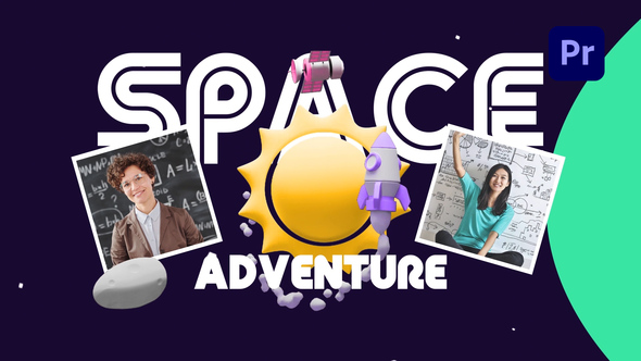 Space Adventure Intro, Premiere Pro Templates | VideoHive