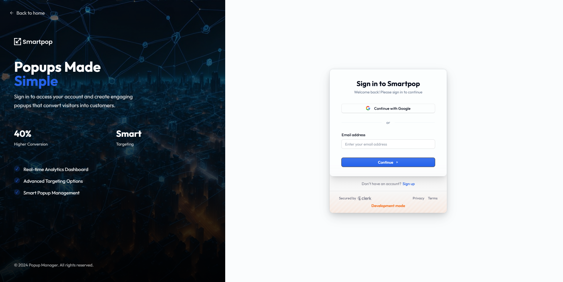 Smartpop – SaaS Popup Builder by TXTakas1 | CodeCanyon