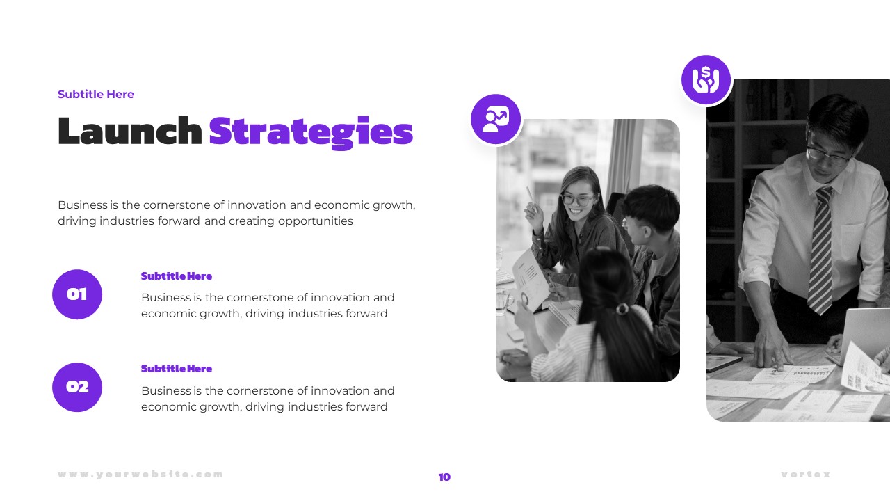 Vortex - Business PowerPoint Template, Presentation Templates ...