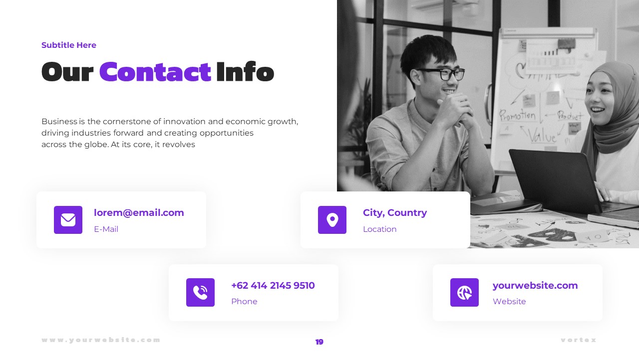Vortex - Business PowerPoint Template, Presentation Templates ...