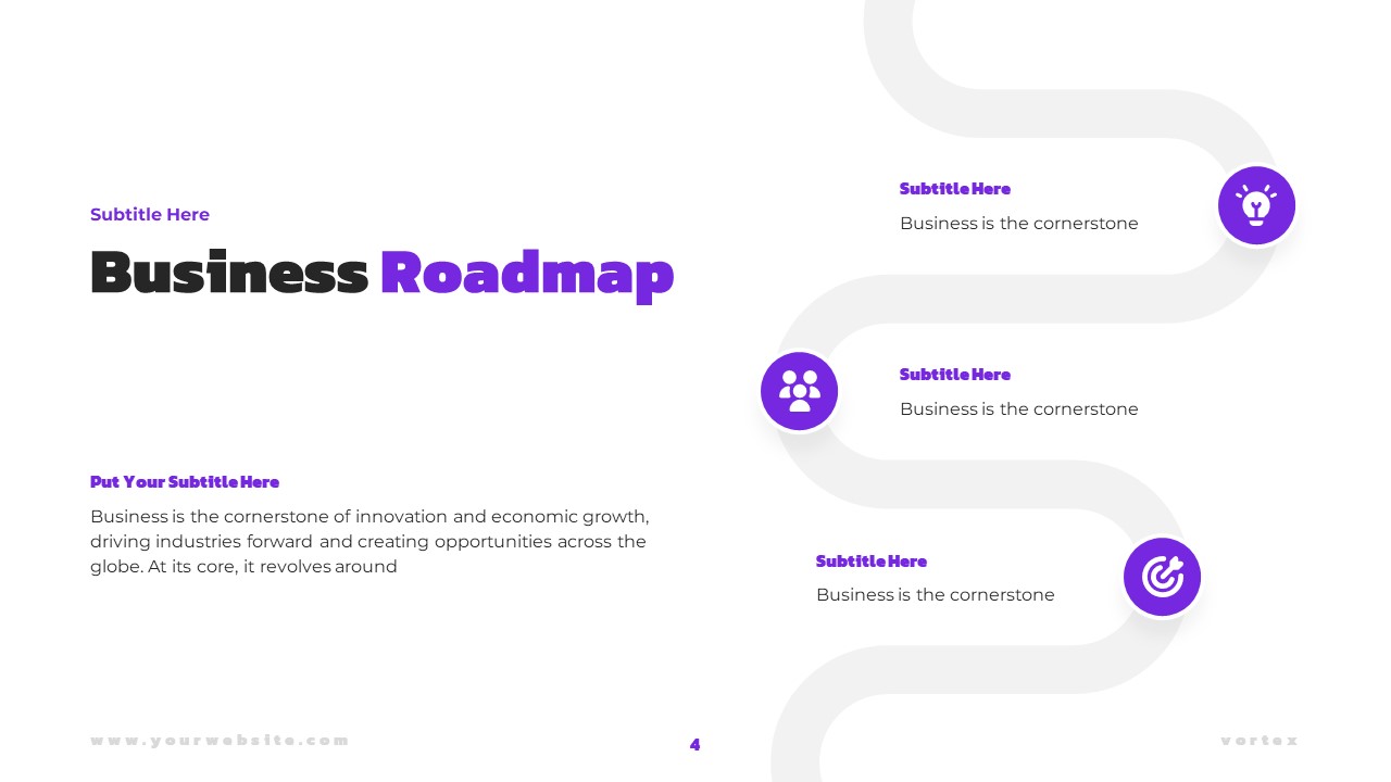 Vortex - Business PowerPoint Template, Presentation Templates ...