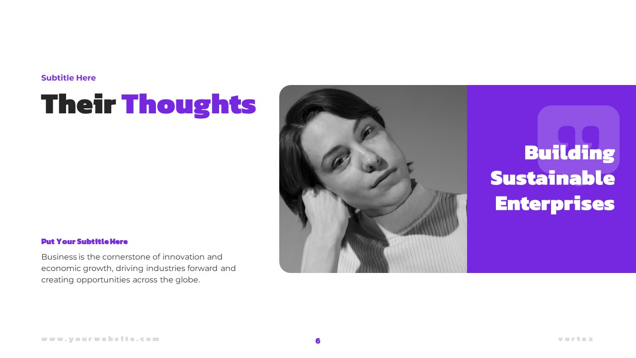 Vortex - Business PowerPoint Template, Presentation Templates ...