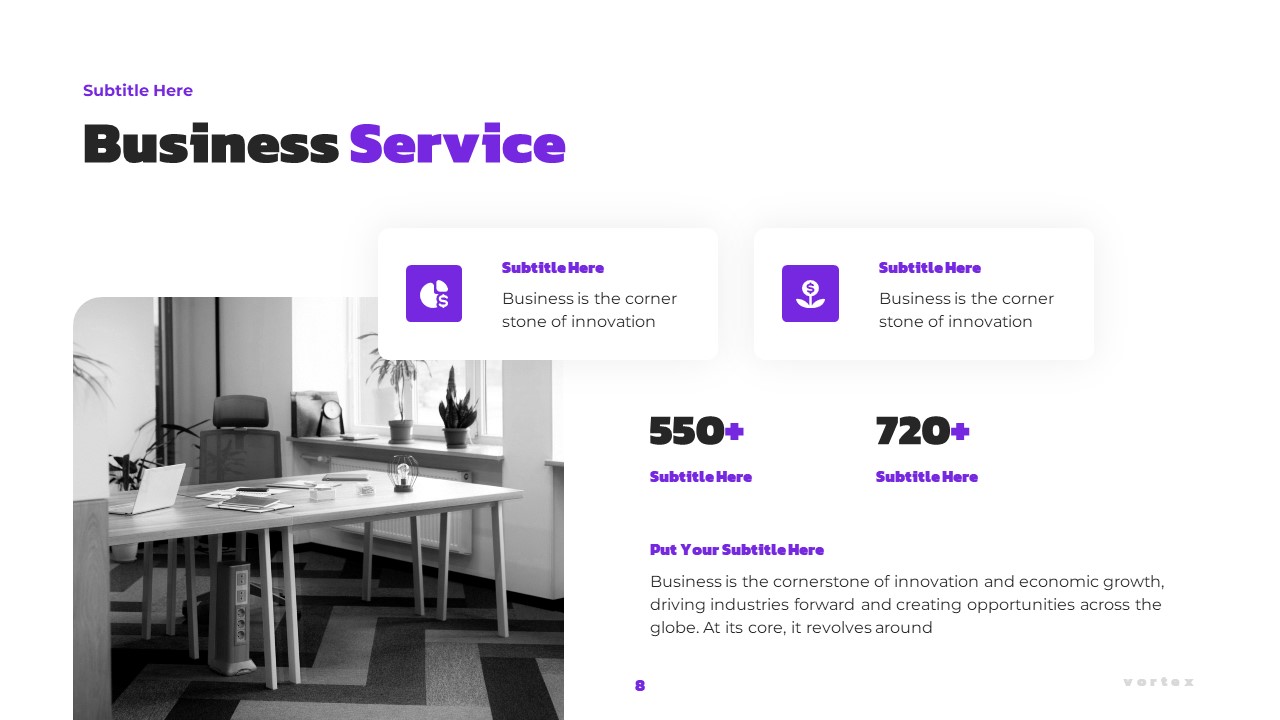 Vortex - Business PowerPoint Template, Presentation Templates ...