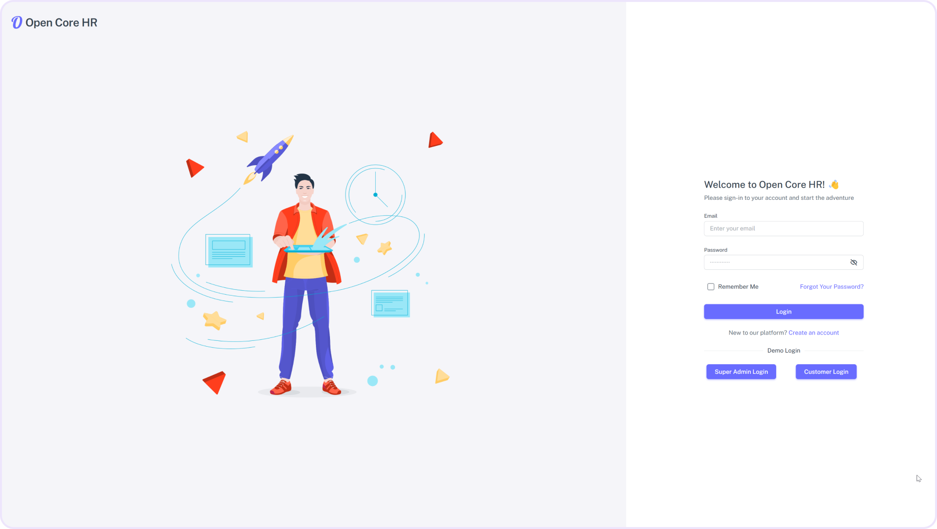 Open Core HR: Complete SaaS HRMS Platform - AI, GPS Tracking ...