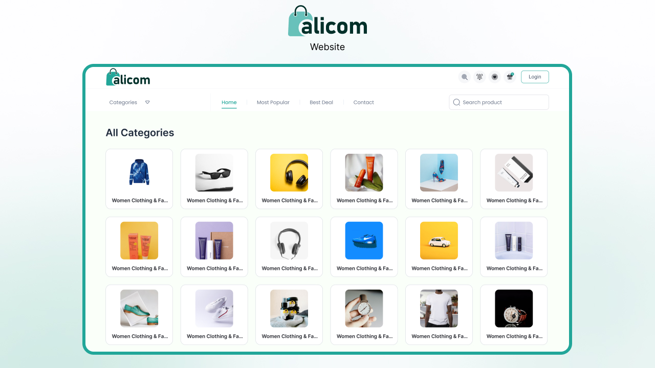 AliCom eCommerce CMS - Complete Single Vendor eCommerce Solution With ...
