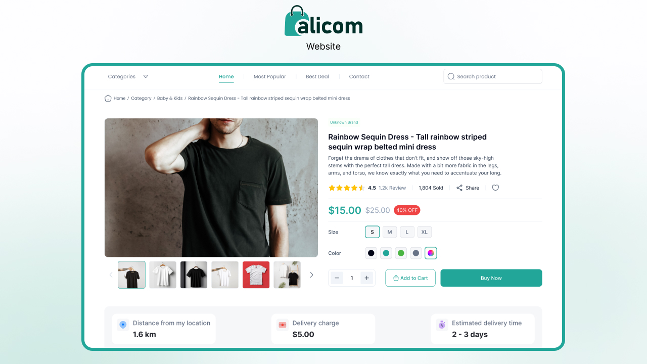 AliCom eCommerce CMS - Complete Single Vendor eCommerce Solution With ...