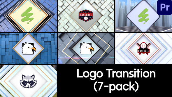 Logo Transition (7-pack), Premiere Pro Templates | VideoHive