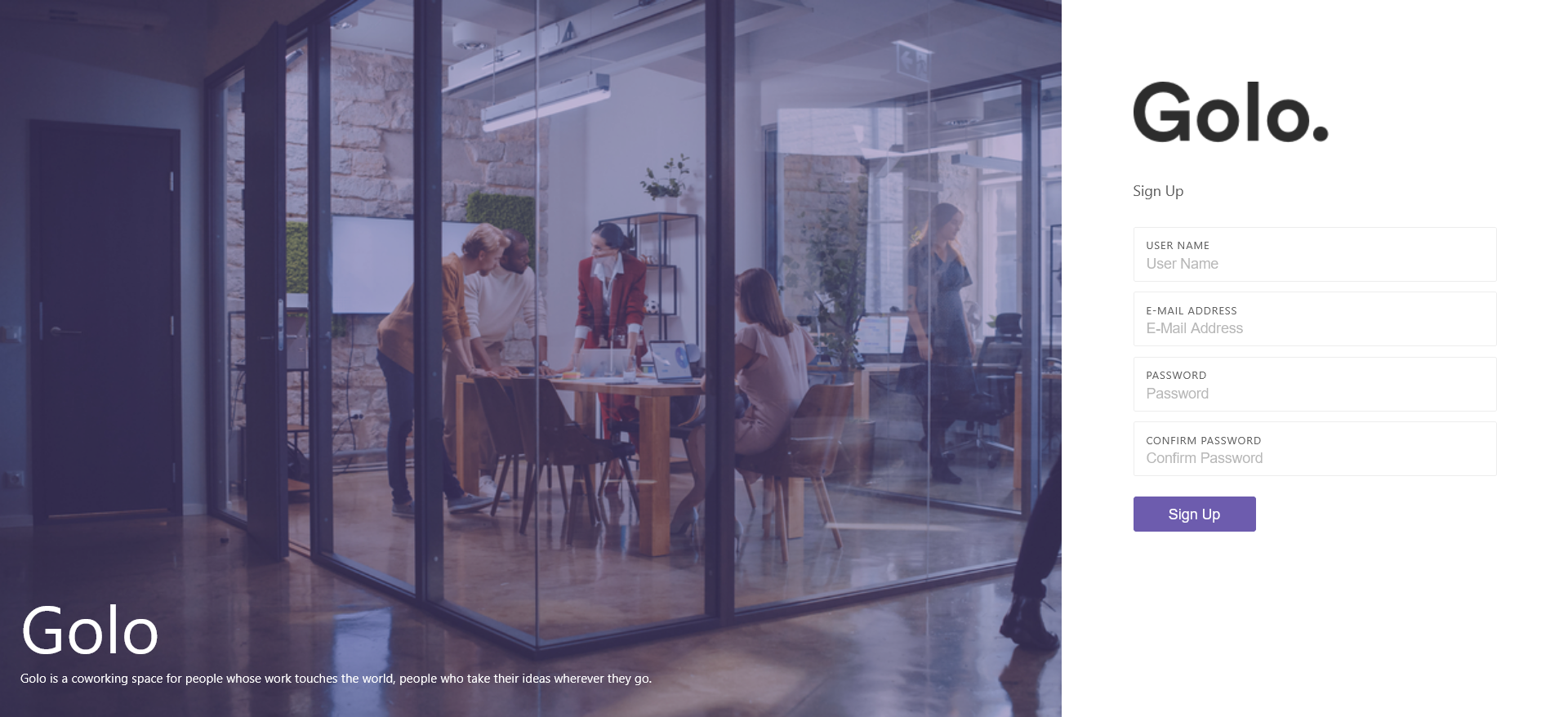 Golo - Office Rental And Coworking Space Script Theme by Meteros ...