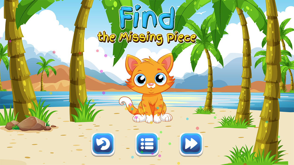Find the Missing Piece Game (Construct 3 | C3P | HTML5) Kids' Educational Game by CGFX-Studio