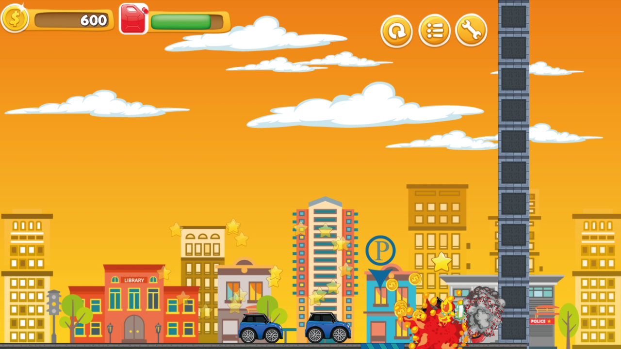 Ultimate Crazy Parking - Action-Puzzle Game - HTML5, Construct 3 by edumindgames