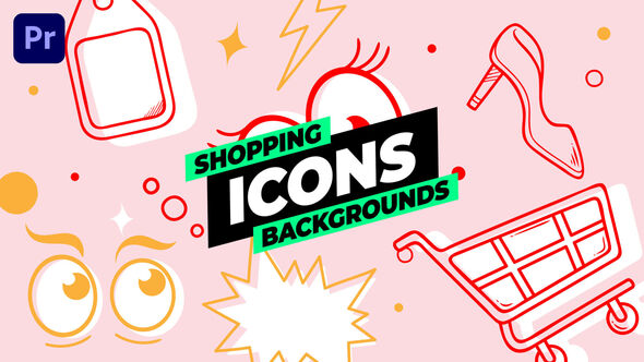 Shopping Backgrounds, Premiere Pro Templates | VideoHive