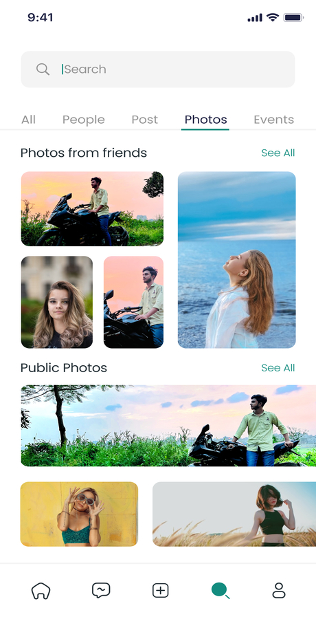 Adda ANDROID + IOS + FIGMA | UI Kit | ReactNative | Social Media App | Free Figma by FlutterVision