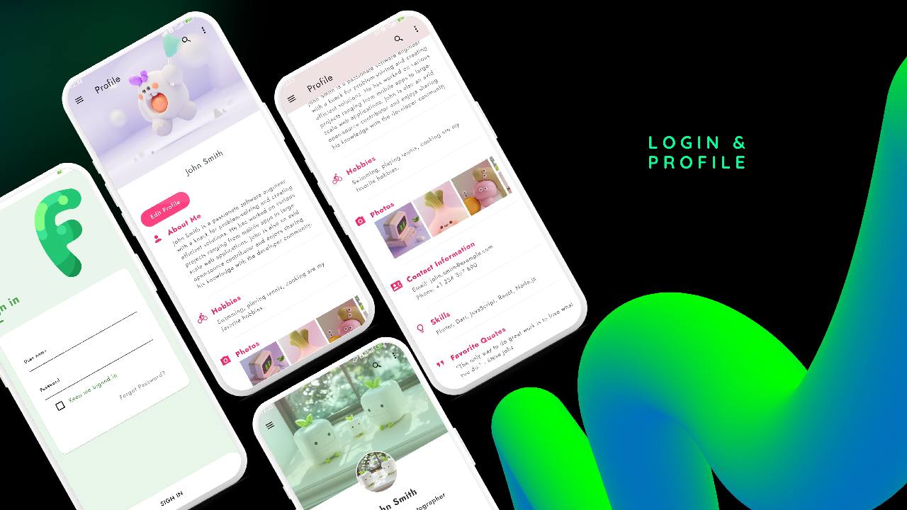 Flutter Boltuix App Template | 2025 Premium Flutter Material Design UIX ...