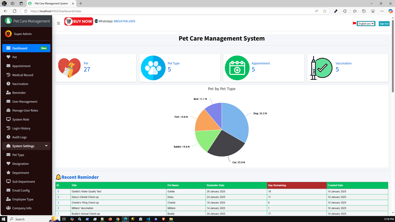 Pet Care Management by shaheddev | CodeCanyon