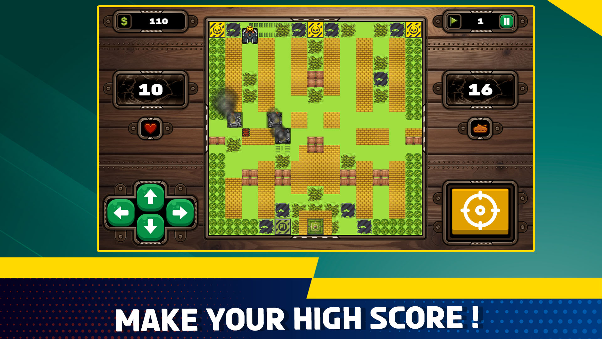 Battle Tanks HTML5 Construct 3 Game by pairplaycreation | CodeCanyon