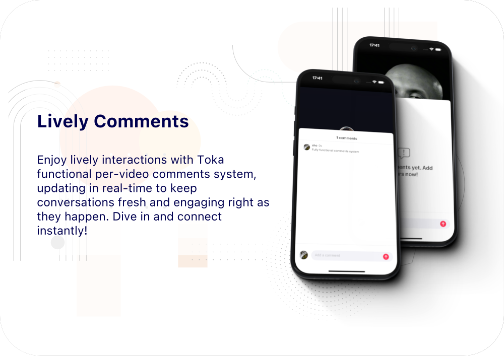 Toka - TikTok Clone Template, Short Video Sharing App Template, SwiftUI, Swift, Social Media ...