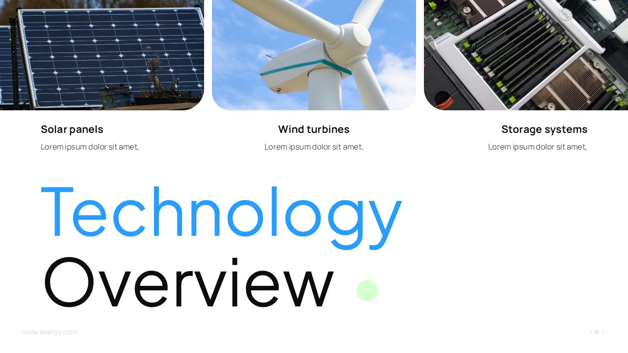 Renewable Energy Pitch Deck, Presentation Templates | GraphicRiver