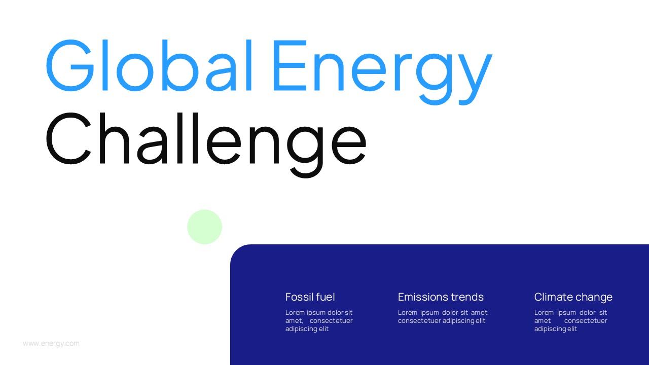 Renewable Energy Pitch Deck, Presentation Templates | GraphicRiver