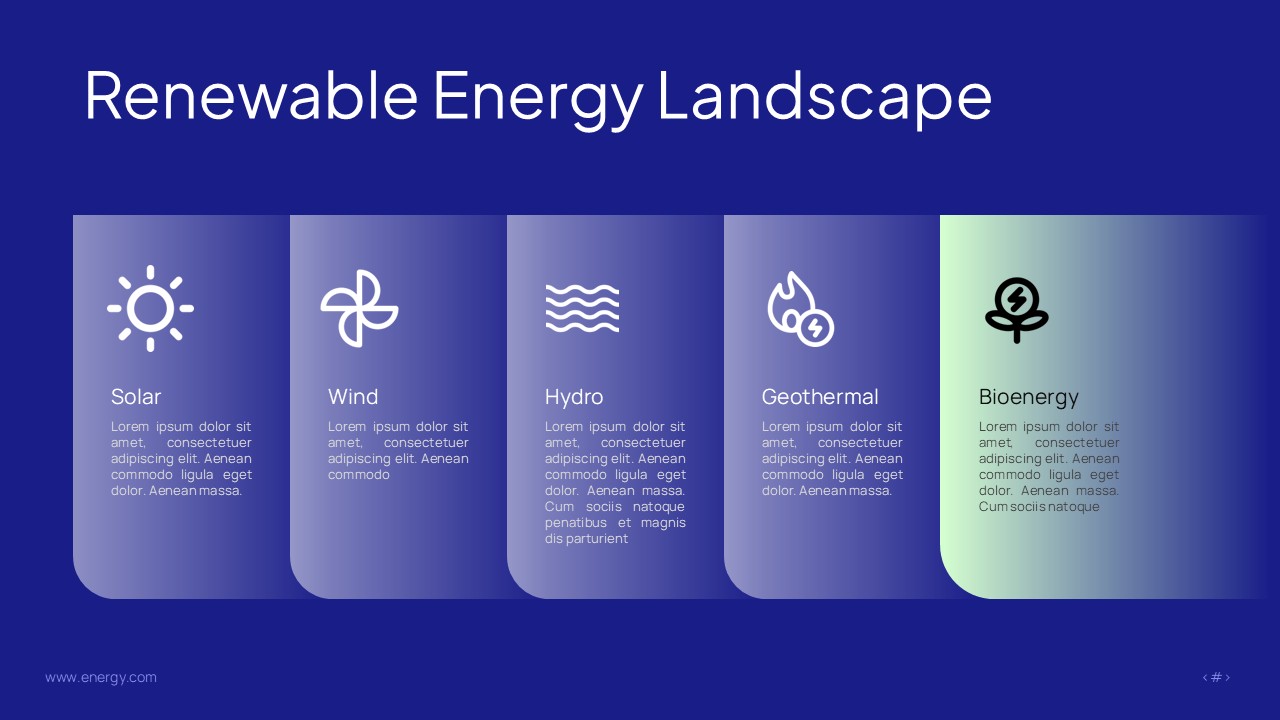 Renewable Energy Pitch Deck, Presentation Templates | GraphicRiver