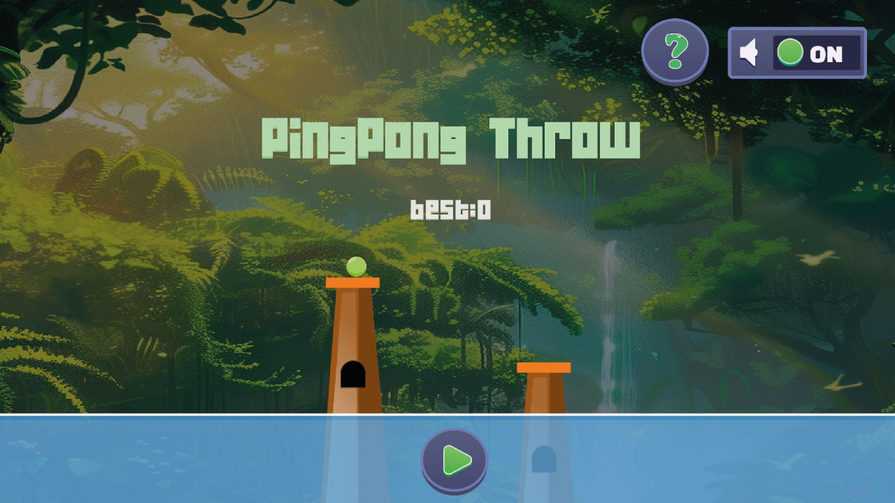 Pingpong Throw - Skill-based Arcade Game - HTML5, Construct 3 by edumindgames