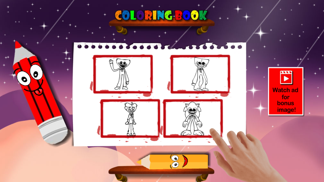 Coloring Book PlayTime - HTML5 Game by Dominicious | CodeCanyon